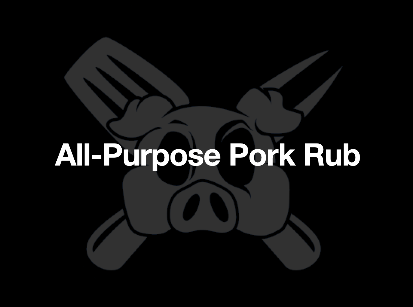 How To Make Eman's All-Purpose Pork Rub | Smoking Meat Forums - The ...
